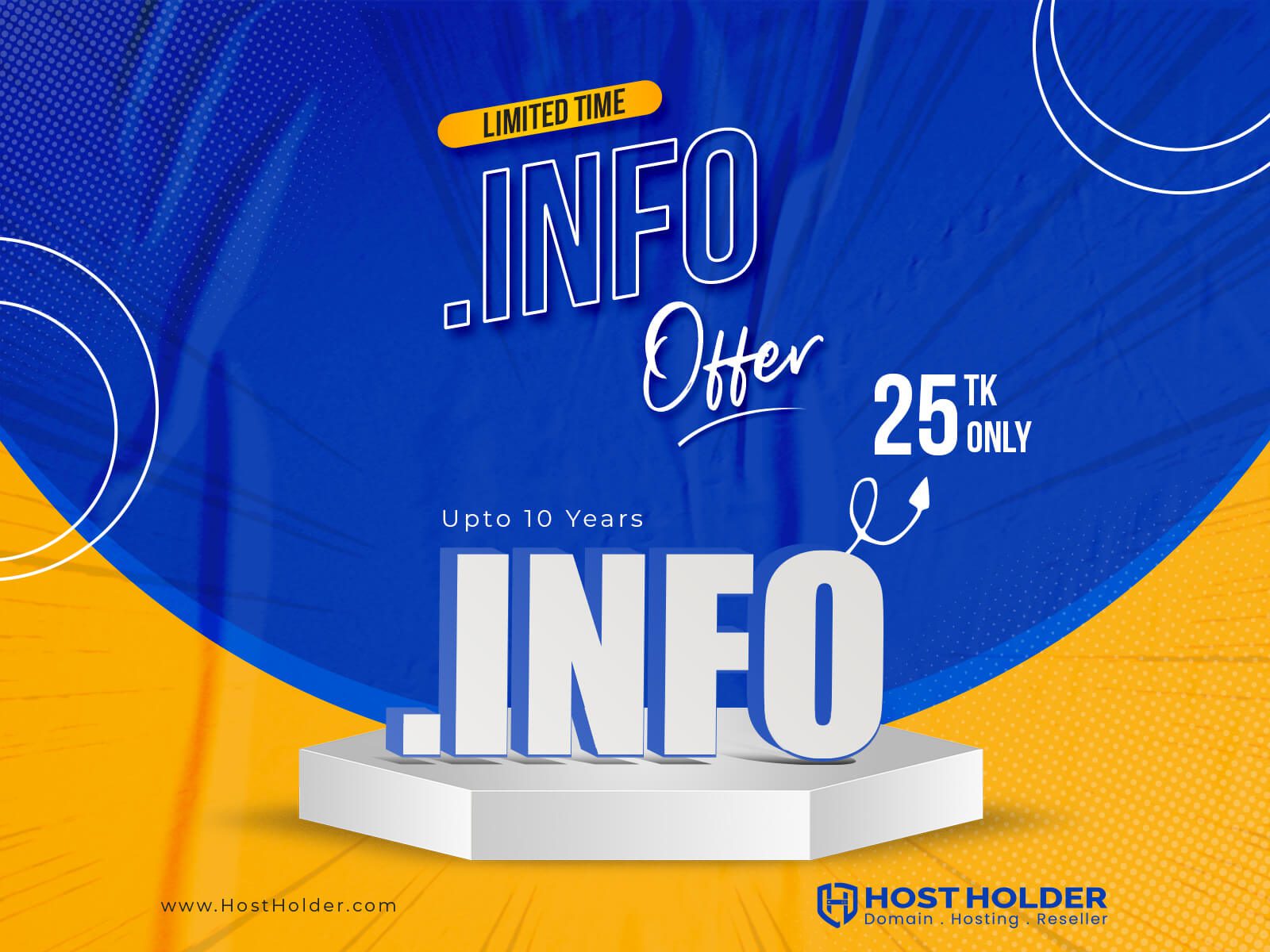 Info domain Offer banner by HostHolder - hkpiash - A Creative Designer ...